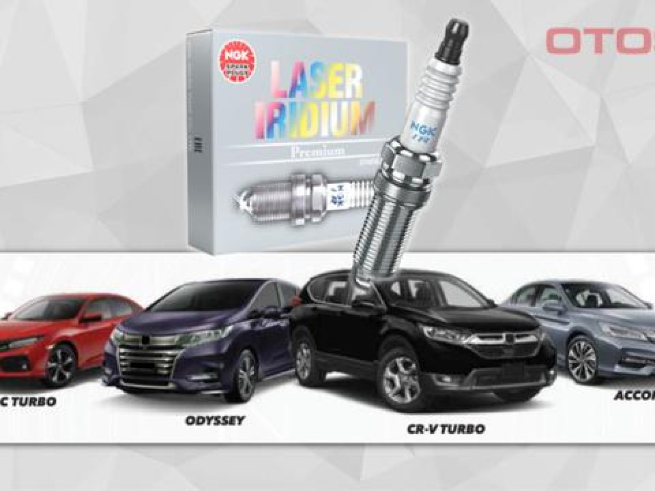 Rekomendasi Busi untuk Mobil Mewah Honda dari CR-V Turbo sampai Civic Turbo